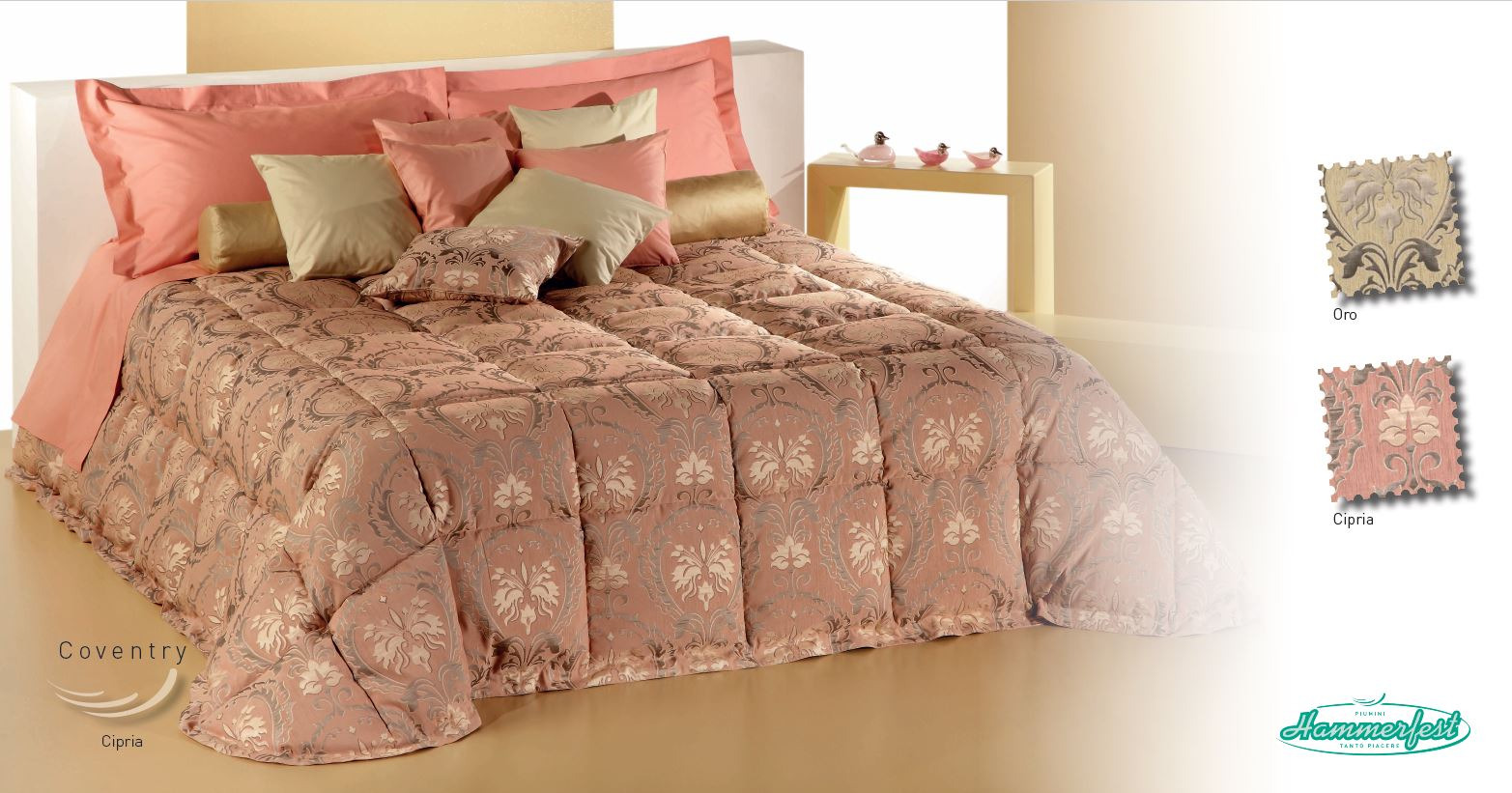 Made in Italy luxury quilts and bed linens wholesale | HAMMERFEST